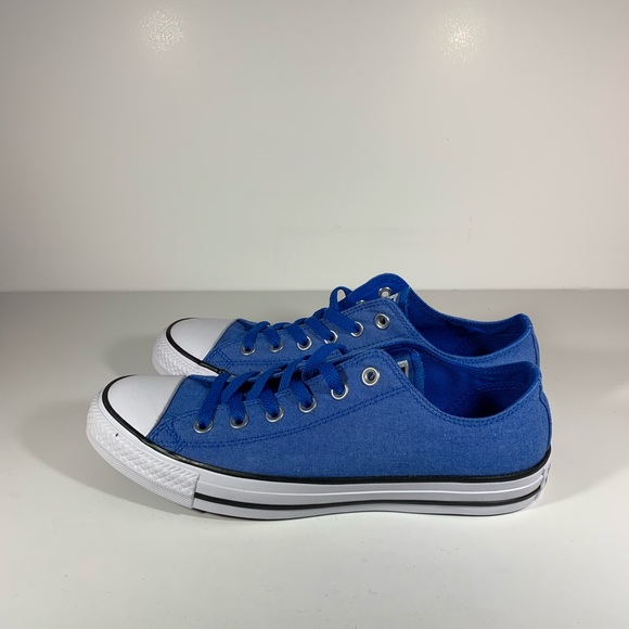 Converse | Shoes | Converse Chuck Taylor Blue Low Top Brand New | Poshmark